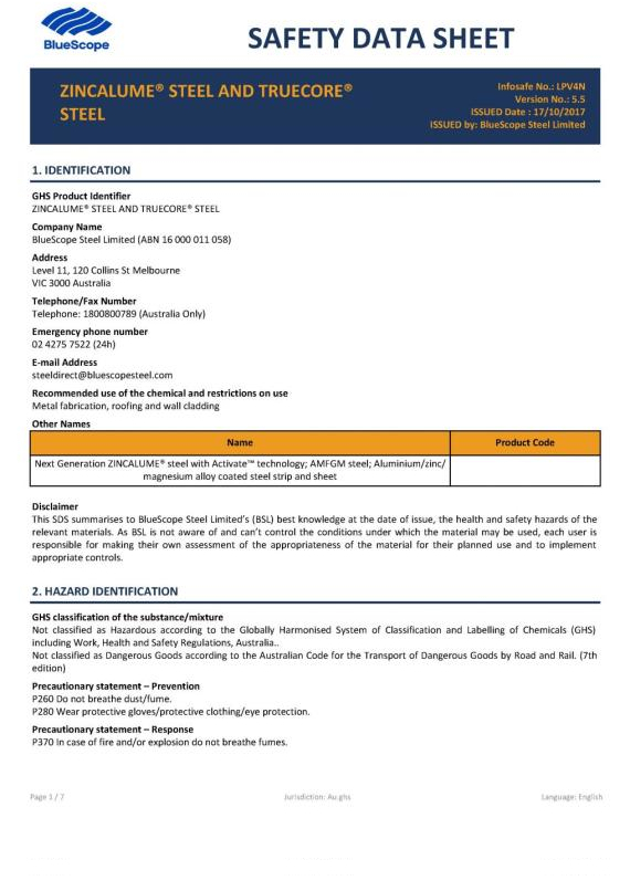 CTQ – Metframe Australia