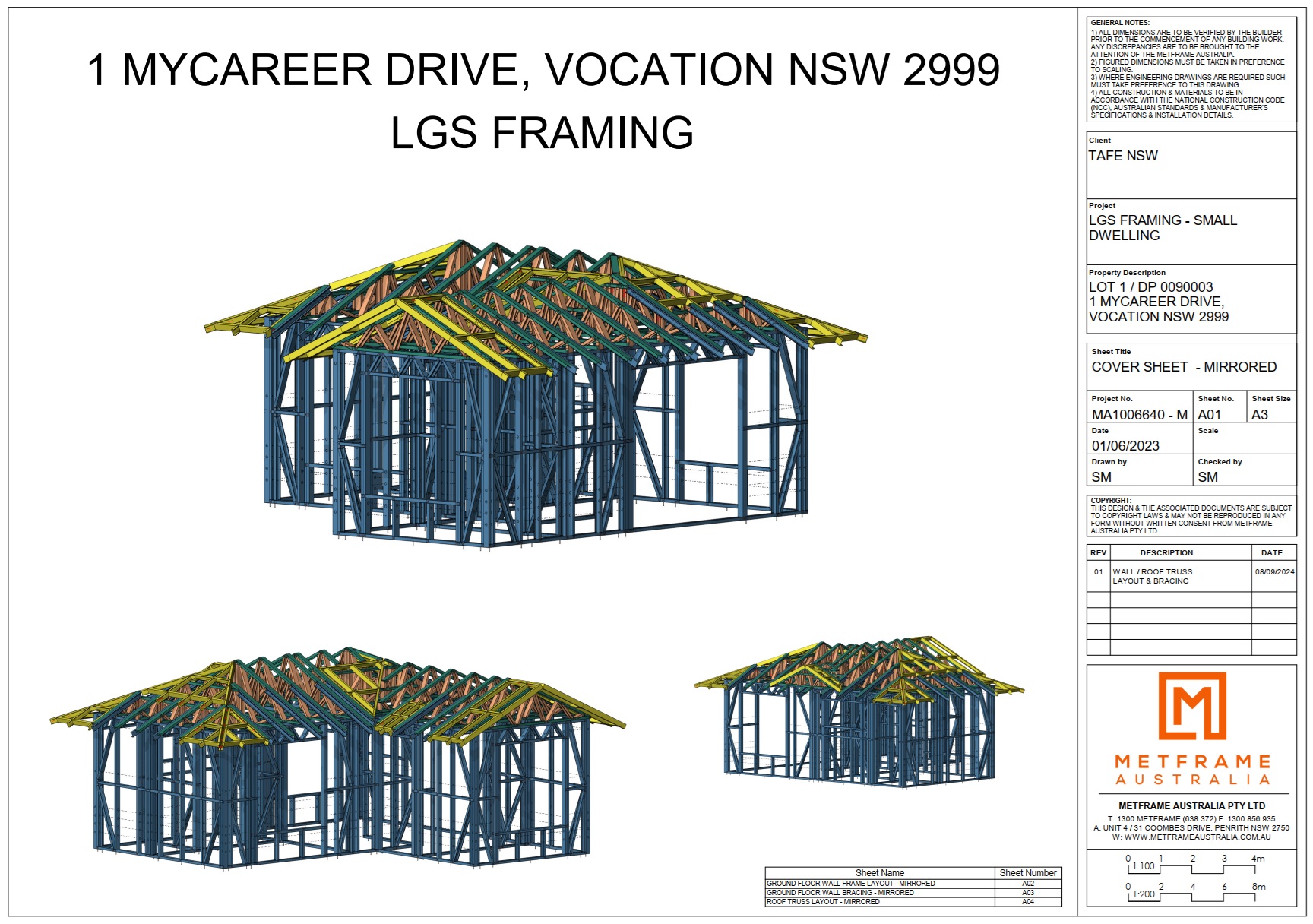 TAFE NSW – Metframe Australia